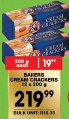 All Crackers offers - Find and view the cheapest Crackers offer!