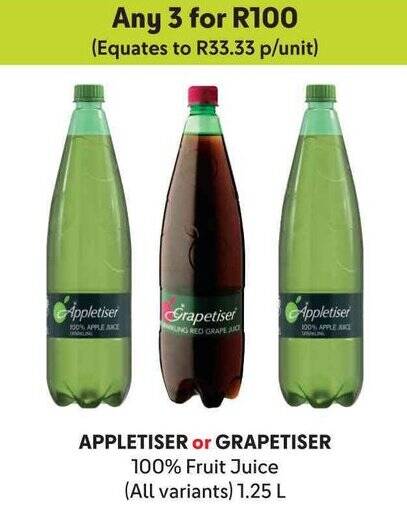 All Appletiser/Grapetiser offers - Find and view the cheapest ...