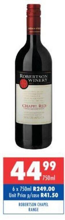 All Robertson offers - Find and view the cheapest Robertson offer!