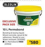 Alcolin Permobond-10Ltr offer at Builders Warehouse