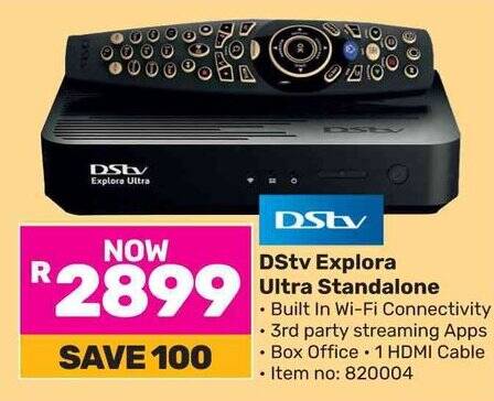 DStv Explora Ultra Standalone offer at Game
