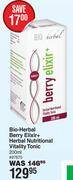 Bio Herbal Berry Elixir+ Herbal Nutritional Vitality Tonic-200ml offer ...