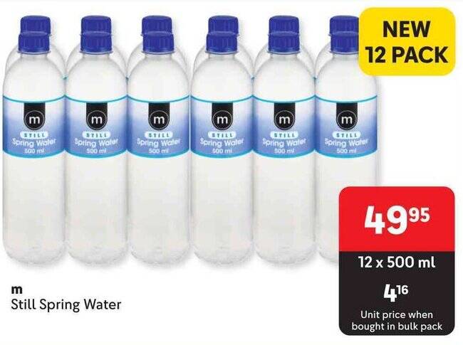 All Spring water offers - Find and view the cheapest Spring water offer!