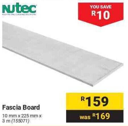 Nutec Fascia Board offer at Builders Warehouse