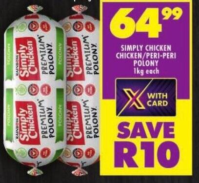 All Chicken polony offers - Find and view the cheapest Chicken polony ...