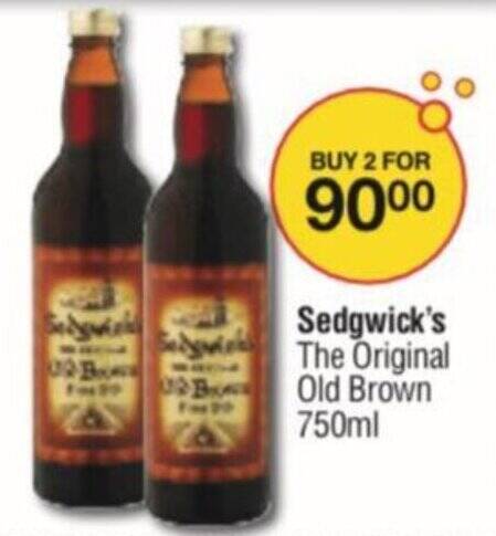 Sedgwick's specials Spar Savemor – Jul 2025