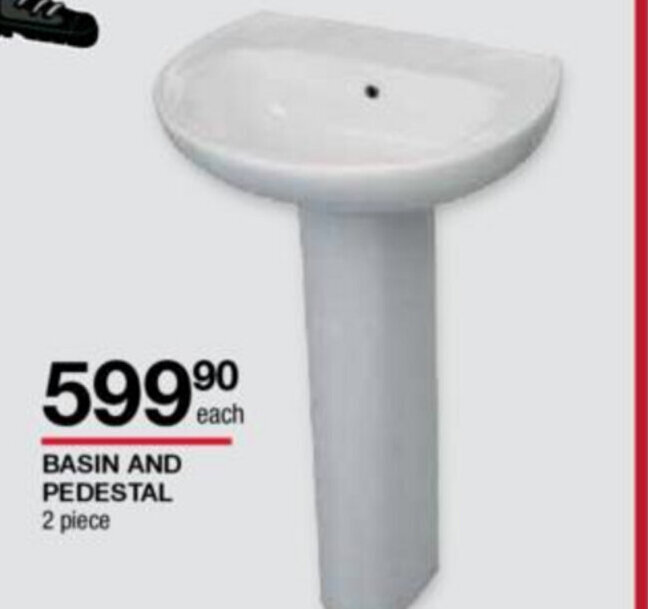 Basin and Pedestal 2 Piece offer at Build It