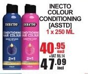 Inecto Colour Conditioning 1x250ml offer at Arrow Cash And Carry