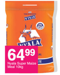 Nyala Super Maize Meal 10kg offer at Save