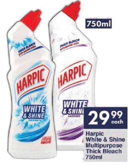 All Harpic offers - Find and view the cheapest Harpic offer!