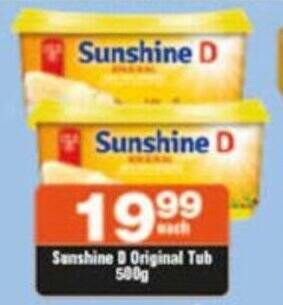 All Sunshine offers - Find and view the cheapest Sunshine offer!