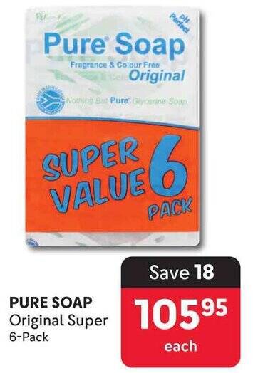 All Pure Soap offers - Find and view the cheapest Pure Soap offer!