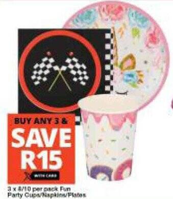 Plates specials at Checkers Hyper – Jul 2025