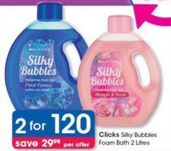 Bath specials at Clicks – Sept 2025