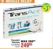 TransAct Patches 10 Patches offer at Dis-Chem
