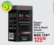 Biogen RENU Hair & Beard Growth 60 Capsules offer at Dis-Chem