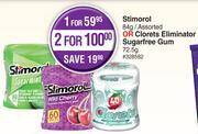 Stimorol 84g Or Clorets Eliminator Sugarfree Gum 72.5g-For 1 offer at ...