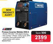 Promax Inverter Welder 200A PW-200 offer at Makro