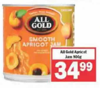 All Gold Apricot Jam 900g offer at Big Save Liquor