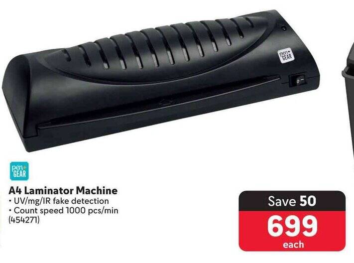 A4 Laminator Machine offer at Makro