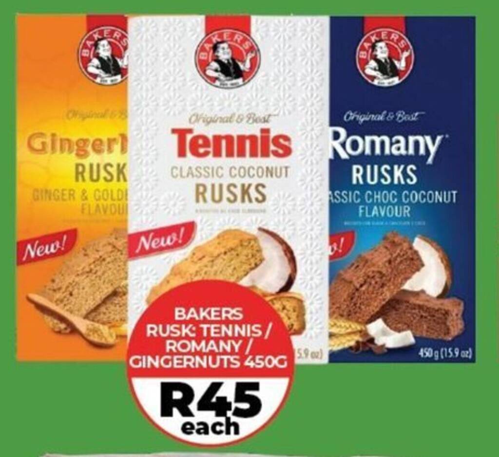 Bakers specials 1UP – May 2025