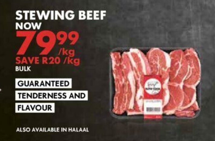 Stewing Beef per kg offer at Woolworths
