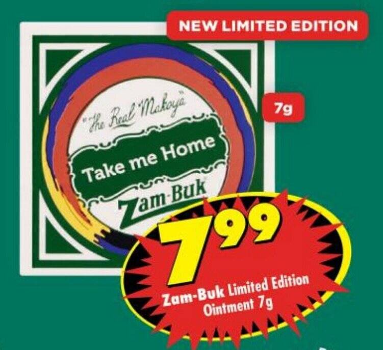 Zam-Buk Limited Edition Ointment 7g offer at Shoprite