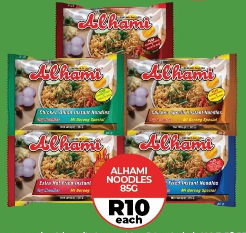 ALHAMI NOODLES 85G offer at 1UP