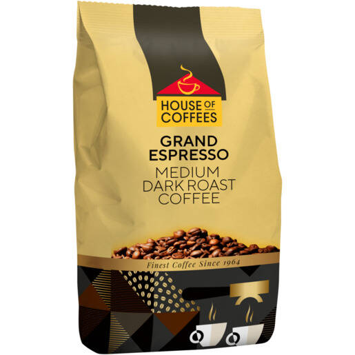 House of Coffees Grand Espresso Coffee Beans 1kg offer at Checkers ...