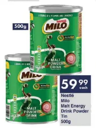 All Milo offers - Find and view the cheapest Milo offer!
