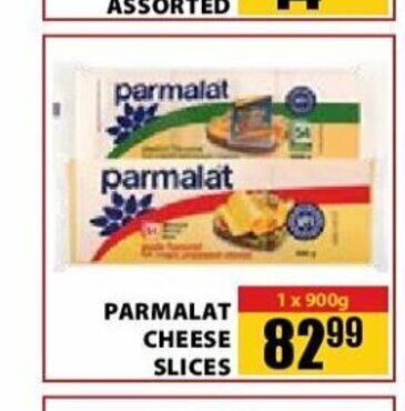 Parmalat Cheese Slices 1 x 900g offer at Jumbo