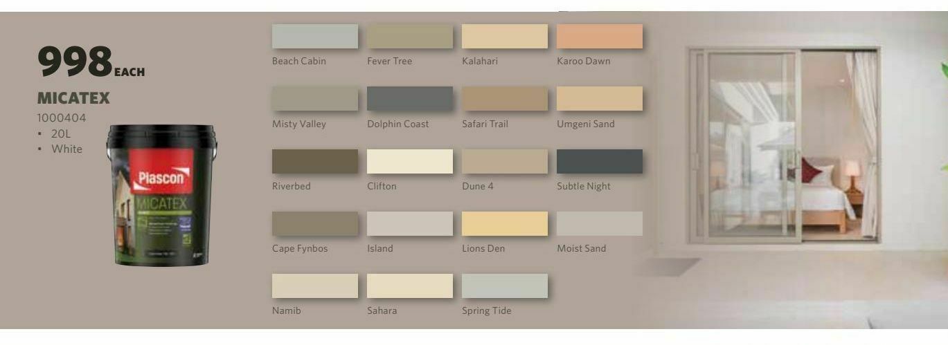 Micatex offer at BUCO