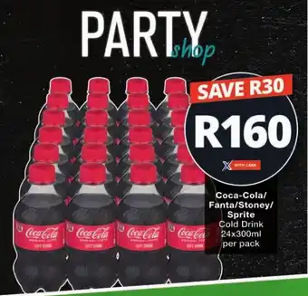 Coca-Cola Original/ No Sugar/Fanta Original/Sprite/ Stoney Cold Drink ...