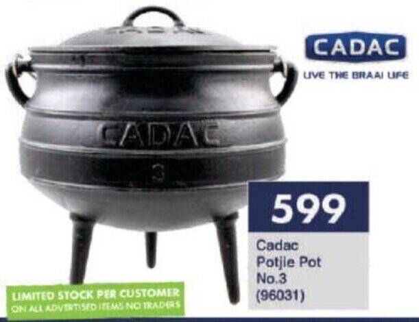 Cadac Potjie Pot No.3 offer at President Hyper