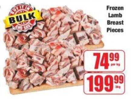 Lamb specials at Boxer – Sept 2025