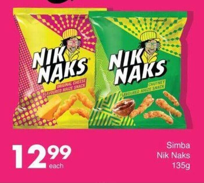 All Nik naks offers - Find and view the cheapest Nik naks offer!