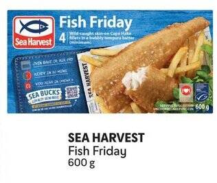 SEA HARVEST Fish Friday 600g offer at Makro