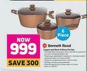 Bennett Read Copper And Black 6 Pcs Pot Set offer at Game