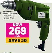 Storm Force Impact Drill 500W offer at Game