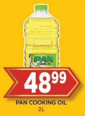 PAN COOKING OIL 2L offer at Goal Supermarket