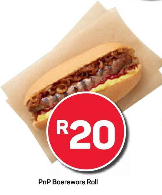 PnP Boerewors Roll offer at Pick n Pay Hypermarket