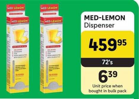 All Med-lemon offers - Find and view the cheapest Med-lemon offer!