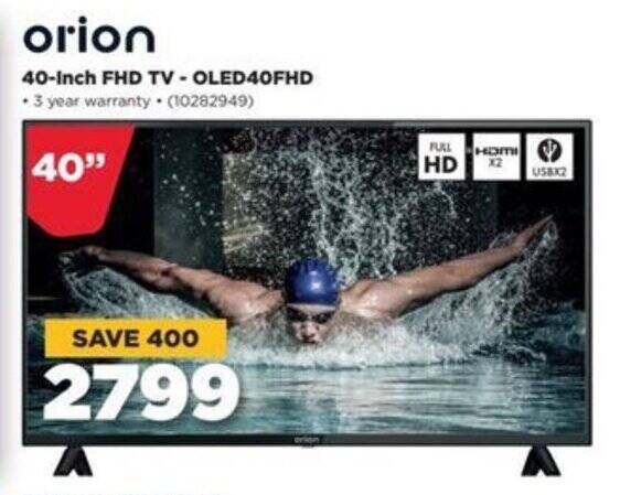 40-Inch FHD TV-OLED40FHD offer at HiFi Corp