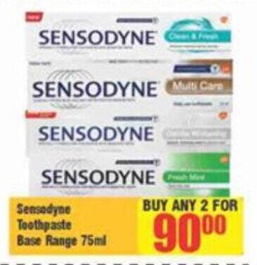 All Sensodyne offers - Find and view the cheapest Sensodyne offer!