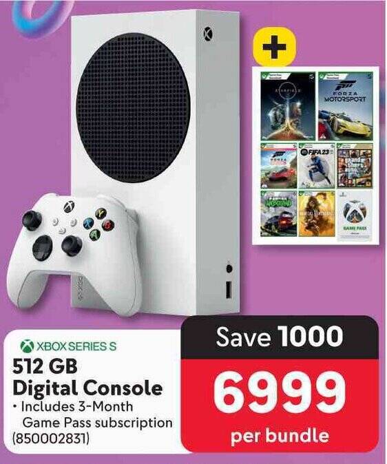 All Xbox Series S offers - Find and view the cheapest Xbox Series S offer!