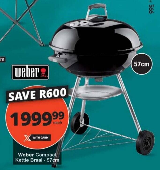 All Kettle braai offers - Find and view the cheapest Kettle braai offer!