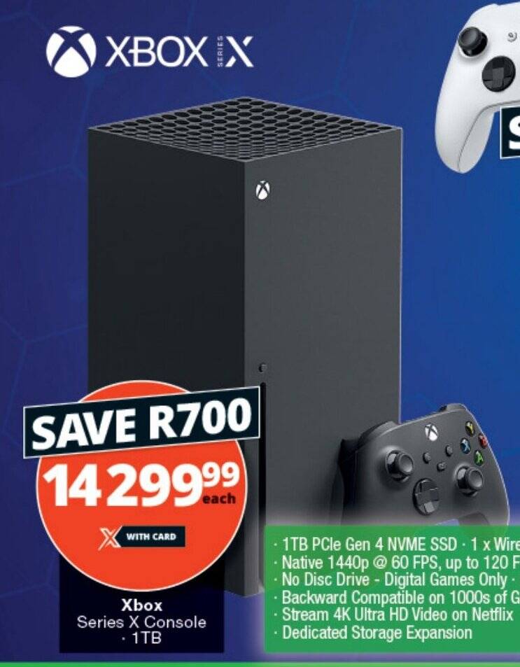 All Xbox series x offers - Find and view the cheapest Xbox series x offer!