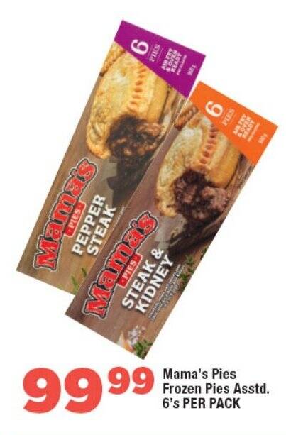 All Frozen pies offers - Find and view the cheapest Frozen pies offer!