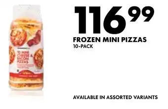 FROZEN MINI PIZZAS 10-PACK offer at Woolworths
