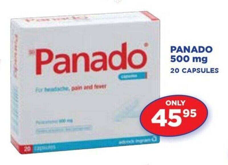 Panado specials Link Pharmacy – May 2025